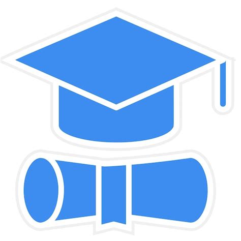 Premium Vector Vector Design Phd Icon Style