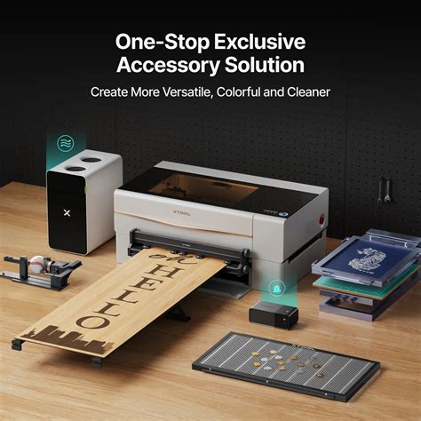 Xtool P2s Printer Dust Cover Compatible With 55w Desktop Co2 With