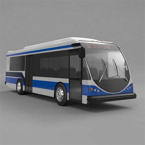 Bus Eldorado National Ez Rider Ii 3d Model By 3dmonk