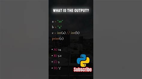 Python Quiz Mcq Questions Python Programminglife Pythonprogramming Shorts Codingwithcode