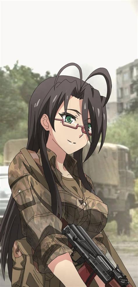 Chisato Hasegawa Serving The Estonian Army By Gabrielcoraspe29 R
