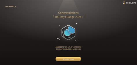 Nikhil Ambure On Linkedin Leetcode 100daysofcode Problemsolving Codingjourney Achievement