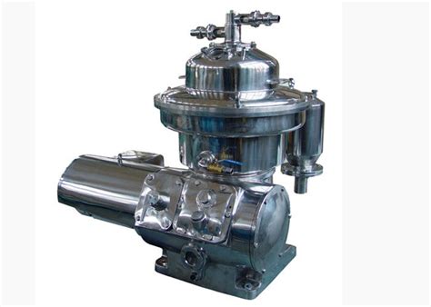 Vertical Disc Stack 3 Phase Separator Centrifuge To Separate Coconut Water