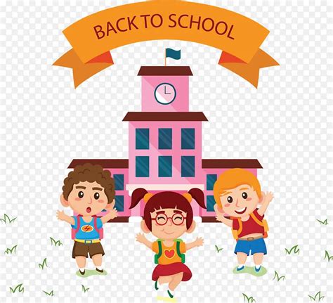 粉色学校开学孩子png图片素材下载 图片编号8232465 Png素材网