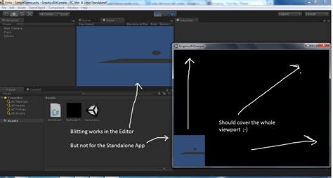 [rendertexture] graphics blit doesn t cover whole screen unity engine