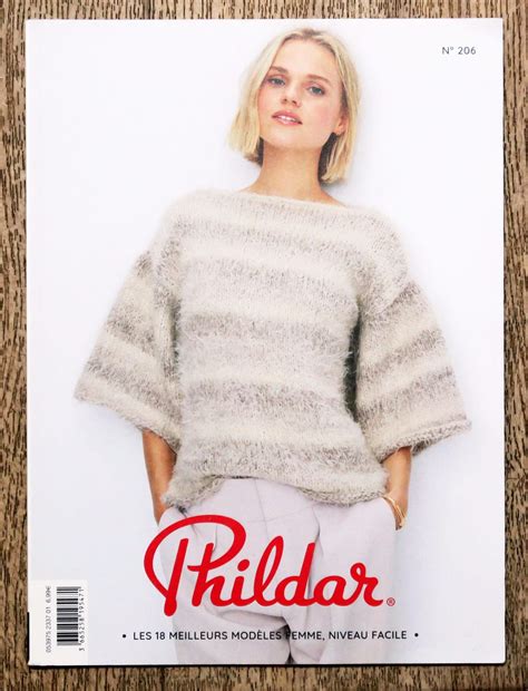 Phildar Magazine 206 Knitting Magazine Knitting Catalog Winter