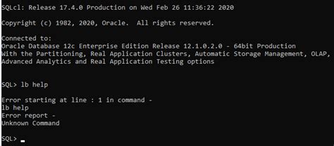 Liquibase Executing Lb Help On Sqlcl Stack Overflow