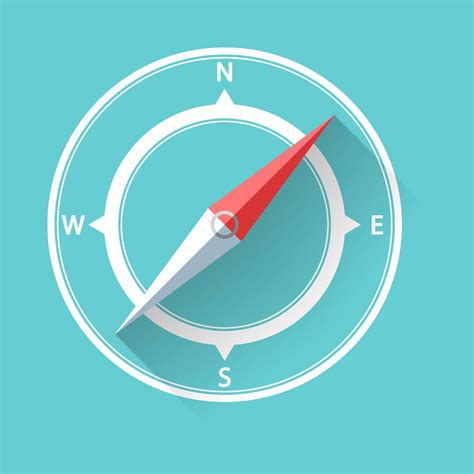 Graphics Stock Digital Compass Graphics Vector Image