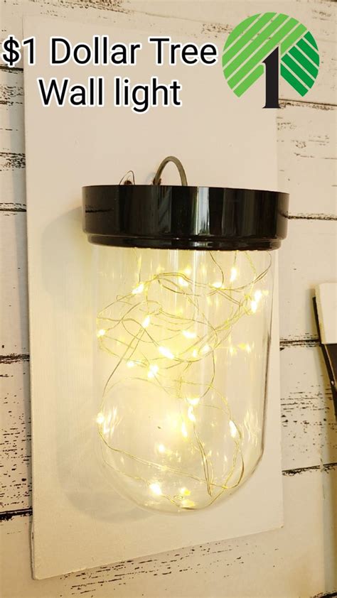 Dollar Tree Wall Lamp
