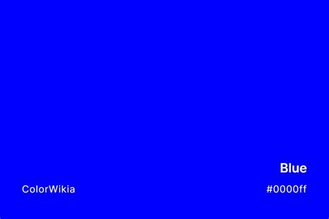 Colorwikia 30 000 Colors Shades And More