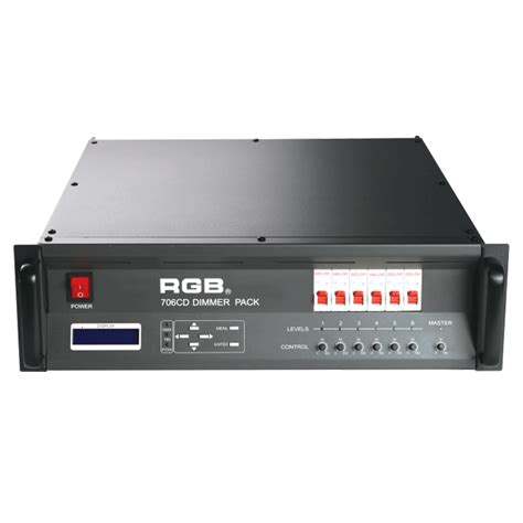 Rgb Professional Dimmer Pack — Smart Reliable Stage Lighting Control