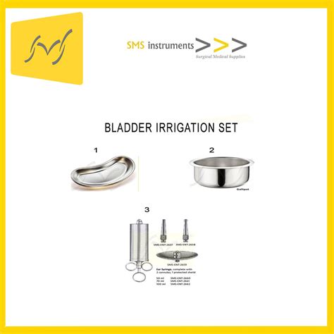 Bladder Irrigation Set Surgical Instruments Set