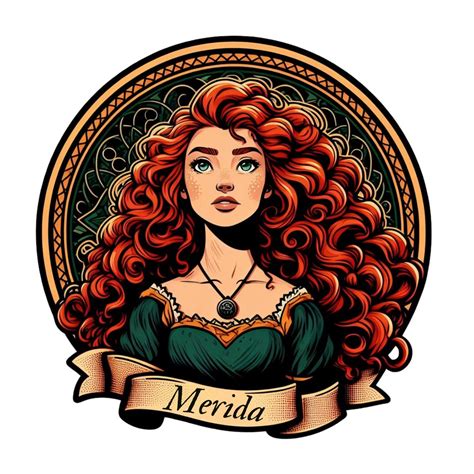 Princess Merida Png Clipart Brave Merida Png Brave Png Princess Png Instant Download Etsy