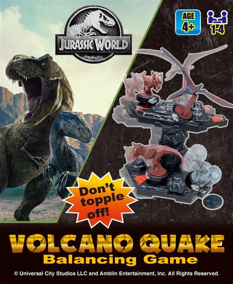 Jurassic World Volcano Quake Balancing Game ｜epoch Games