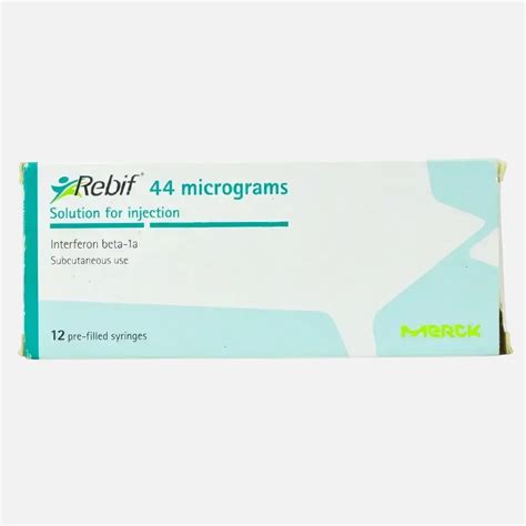 Rebif 44mcg 0 5ml S C Inj 12 Prefilled Syringe