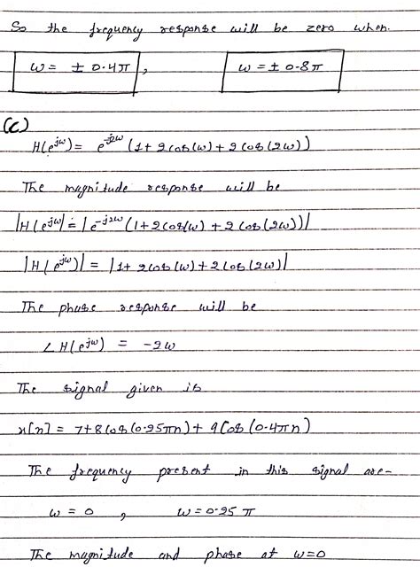 [solved] p 6 14 an lti filter is a 5 point running sum described by the