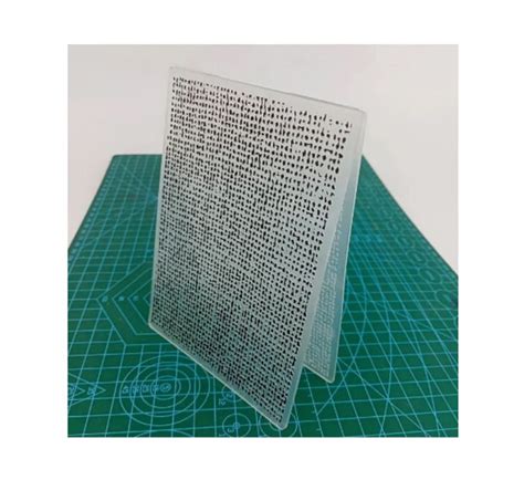 Embossing Folder Decorative Burlap Dot Background Embossing Folder Etsy