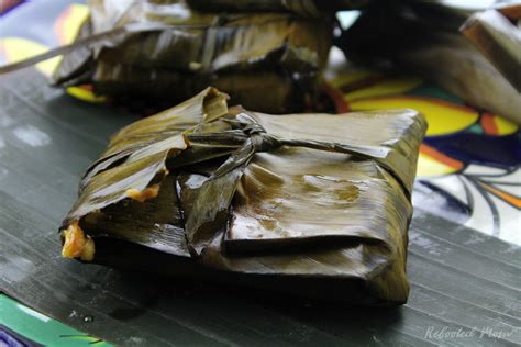 Vegetarian Banana Leaf Tamales Recipe