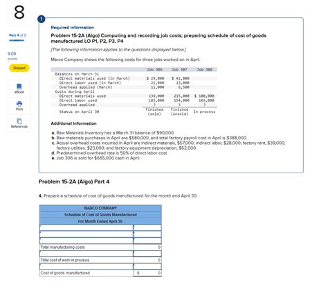 solved required information problem 15 2a algo computing
