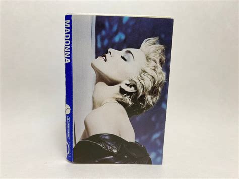 Madonna Upcycled Cassette Tape Notebook Notepad Handbound Etsy