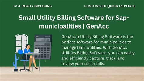 Small Utility Billing Software For Sap Municipalities Genacc
