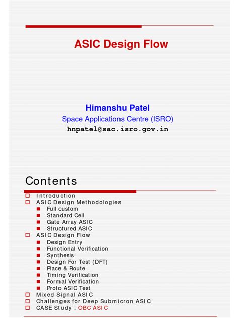 Asic Design Flow Pdf 1690198039 2 Pdf Computer Hardware