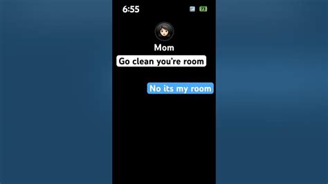 Pov Youre Mom Asked You To Clean Youre Room Relatable Funny Youtube