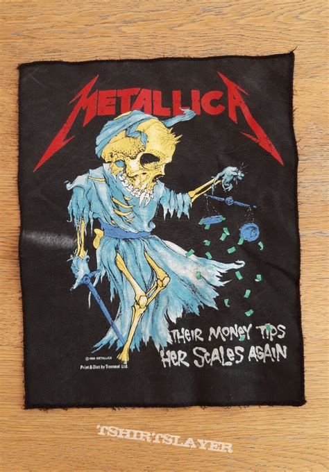 Metallica Metallica Backpatch Patch Isak118s Tshirtslayer