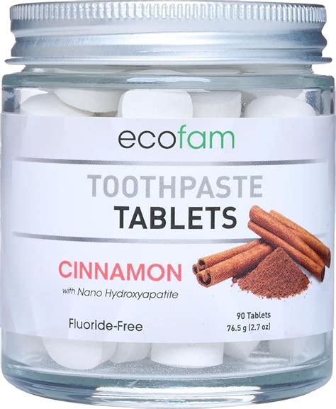 Ecofam Chewable Xylitol Toothpaste Tablets 90 Natural