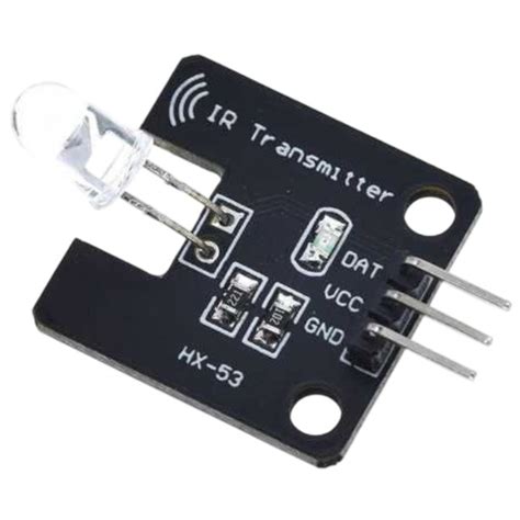 Kit 250 Peças Módulo Transmissor Tx Infravermelho Ir 38khz Hx 53