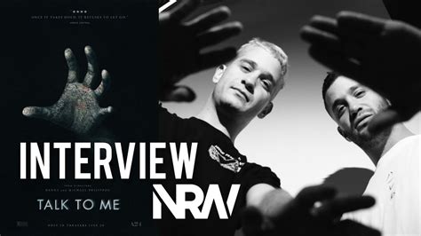 Rackaracka Aka Directors Danny And Michael Phillipou Talk Talk To Me