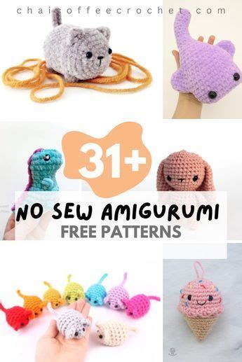Best 13 Easy No Sew Crochet Amigurumi Patterns For Beginners Artofit