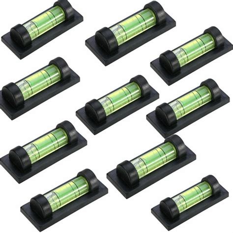 4 8 12pcs Magnetic Bubble Spirit Level Mini Spirit Level Measurement Magnet Hole Hanging Tv
