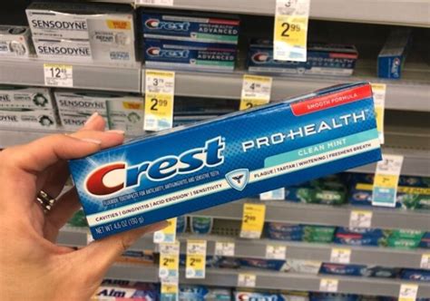 Crest Toothpaste Coupons Best Sales And Cheap Deals