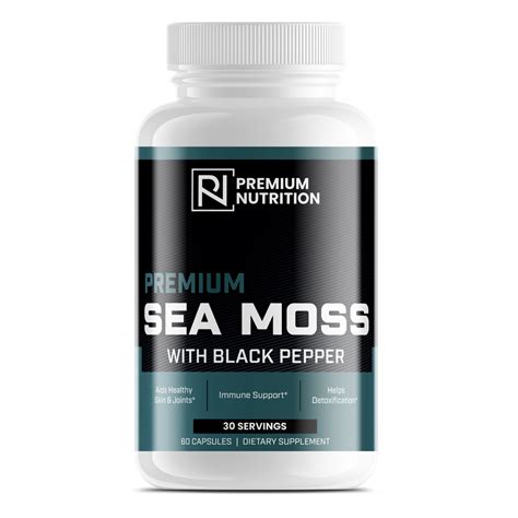 Premium Sea Moss Capsules Premium Nutrition