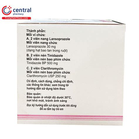 ChÍnh HÃng Thuốc Inore Kit Tiêu Diệt Vi Khuẩn Hpylori