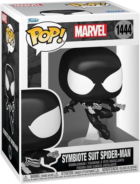 Funko Pop Marvel Symbiote Suit Spider Man Figure