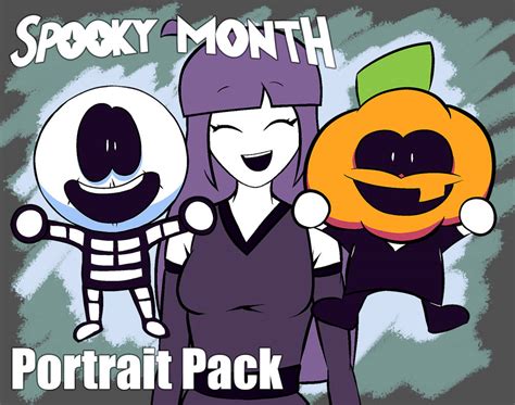 Spooky Month Portrait Pack By Kleptocupid On Deviantart