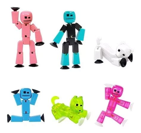 Figuras Stikbot Set De 6 Figuras Envío Gratis