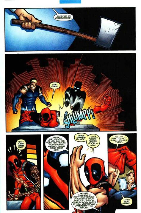 Deadpool Gets Better Healing Factor Proposal From Weapon X Deadpool