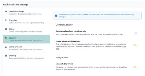 Sharepoint Integration Audit Assistant Support