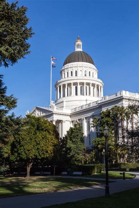 California State House And Capitol Building Sacramento Stock Image