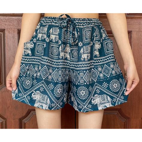 Elephant Pants Thai Pants Shorts Short Pant Elephant Pant Elephant