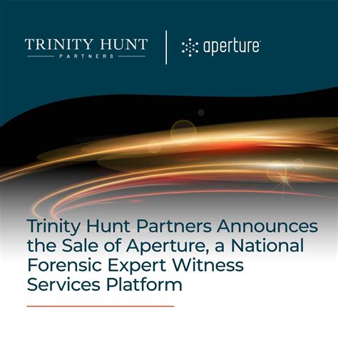 Trinity Hunt Partners Announced Today The Exit Of Its Investment In
