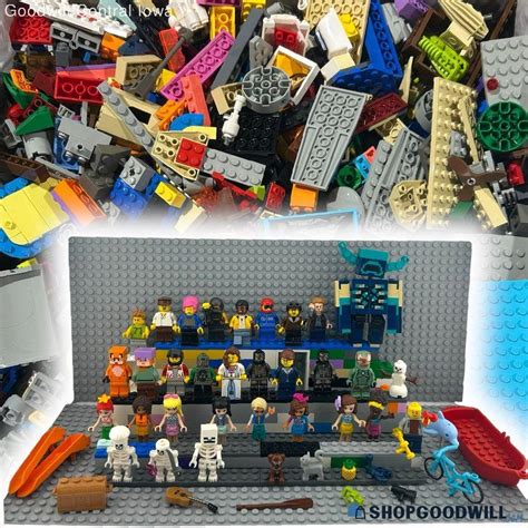 Bulk Legos W Mini Lego People Semi Assembled 1985 Lbs