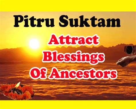 Pitru Suktam Lyrics And Benefits