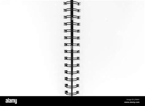 Sketchbook With Textured Paper Blank Spiral Notepad With White Pages