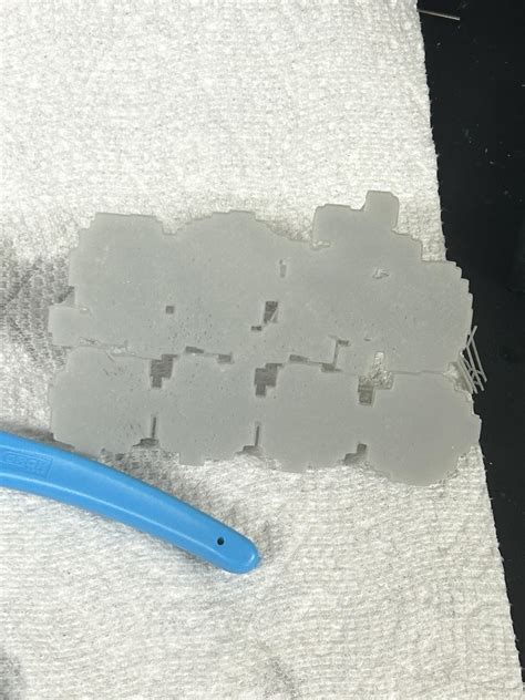 Why Does The Base Not Print Correctly Rresinprinting