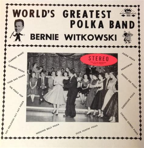 Bernie Witkowski Worlds Greatest Polka Band Vinyl Lp Album