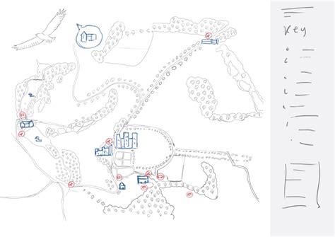 Hardwick Hall Illustrated Map — Lisa Maltby Illustration